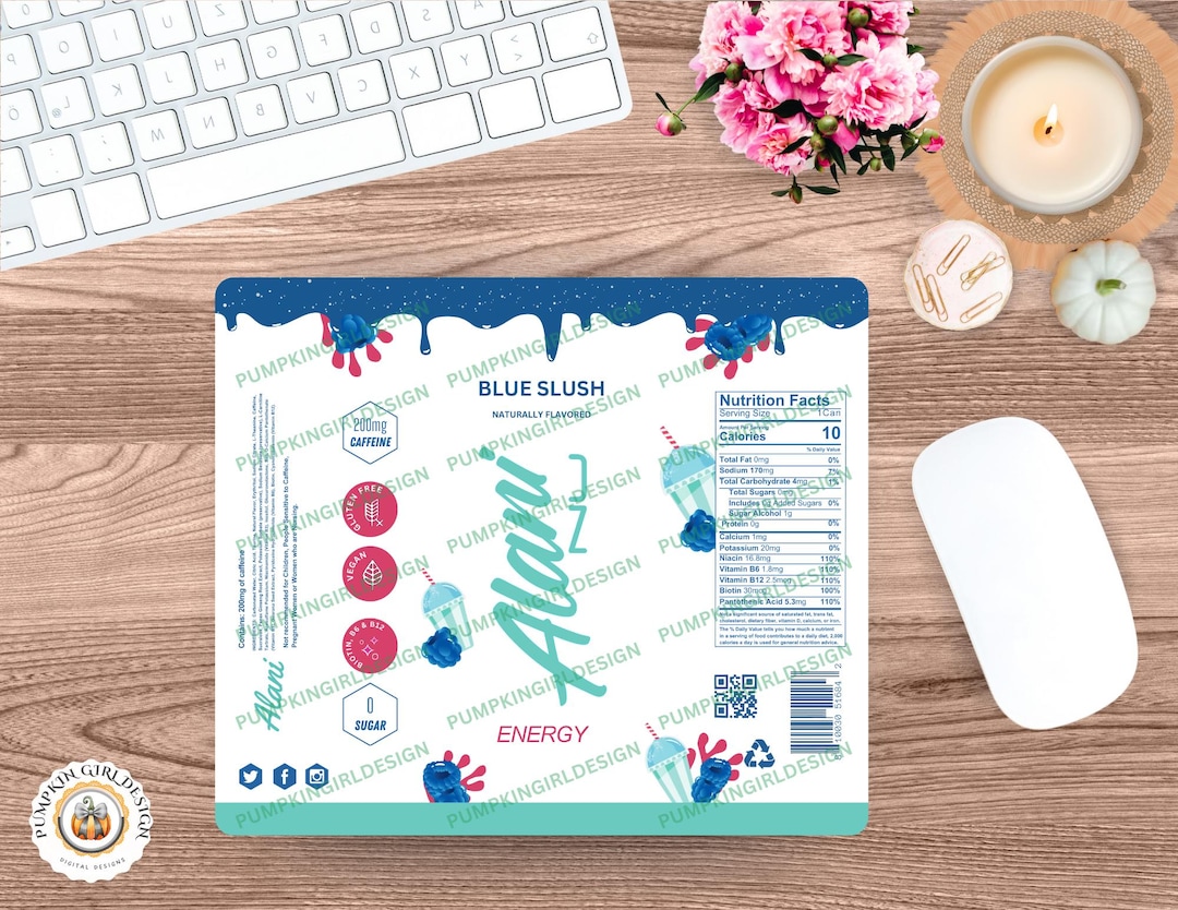 Alani Nu Energy Drink Mouse Pad Design - Etsy