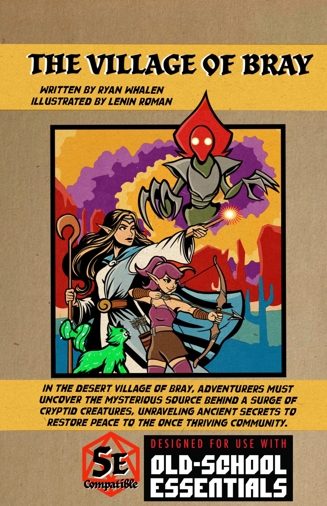 Village of Bray RPG Adventure Zine for 5E and OSE - Etsy