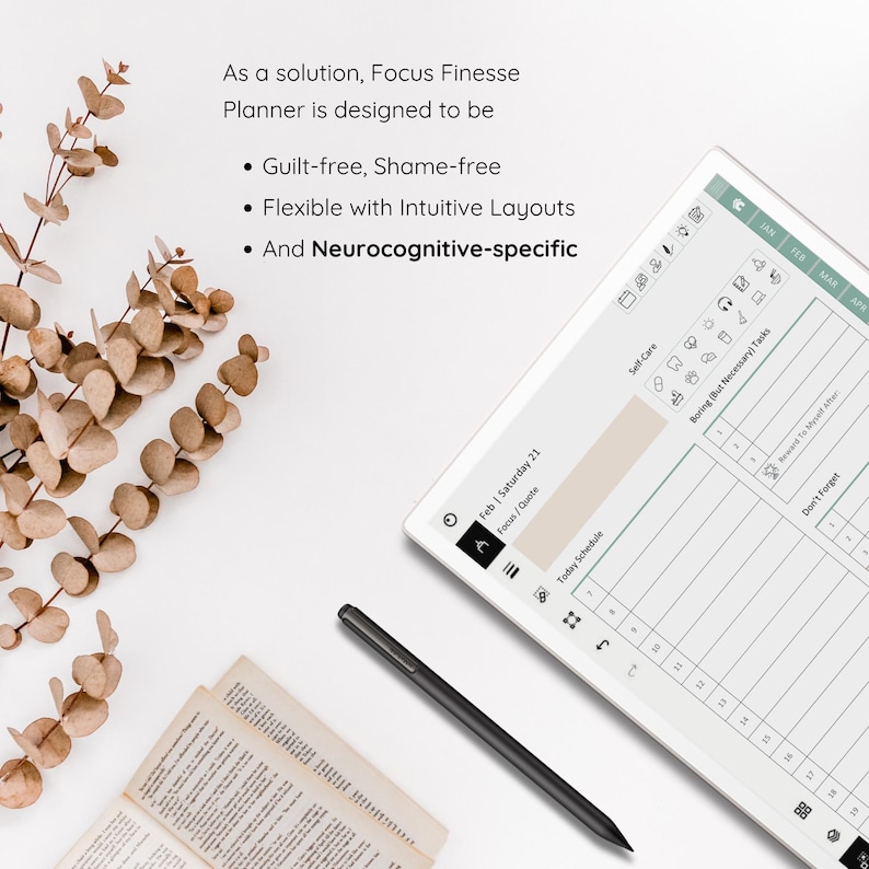 For Remarkable Paper Pro - Template Planner for 2026 & 2027 (digital ...