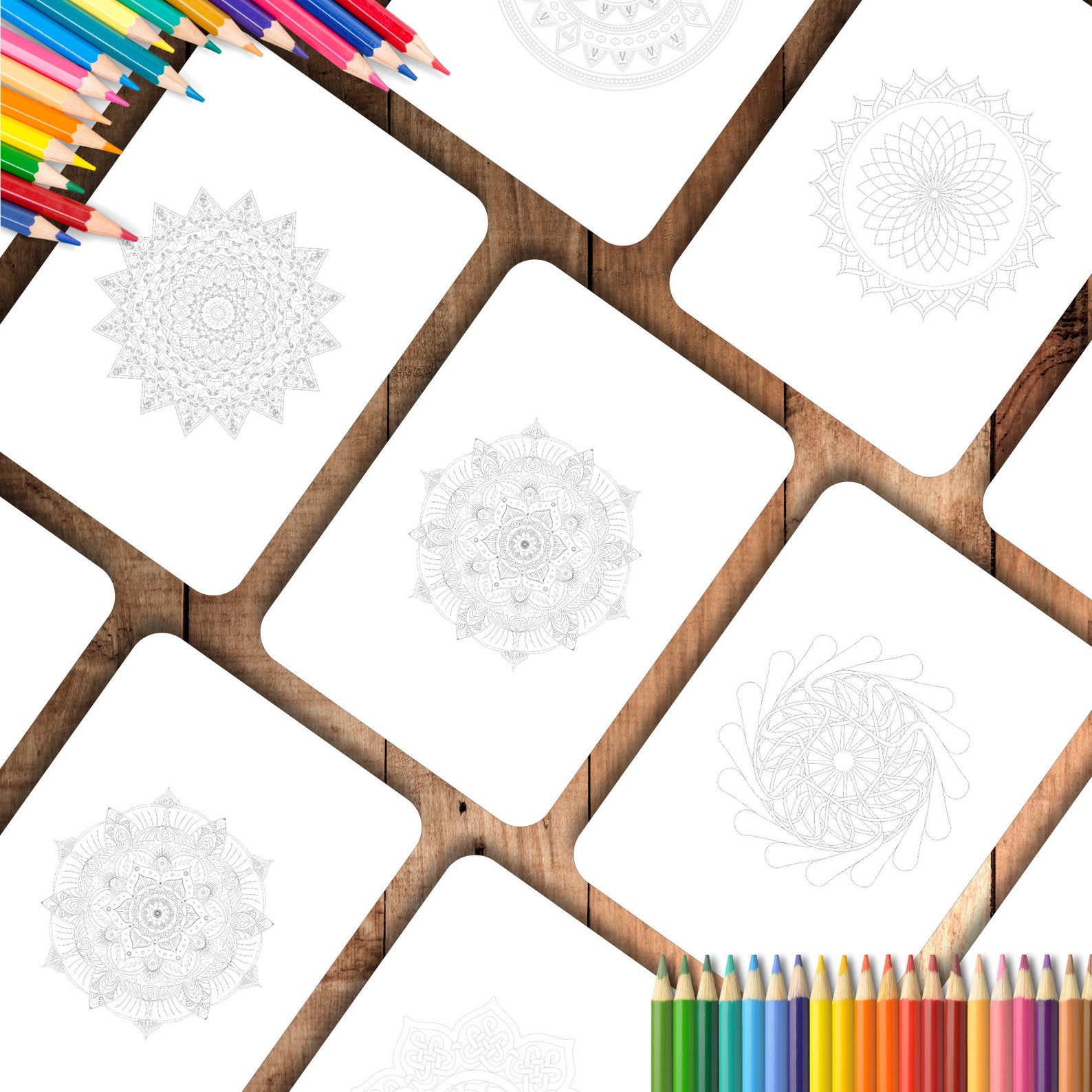 Supernote Mandala Tracing Pages, 100 Dotted-line Worksheets Perfect for ...