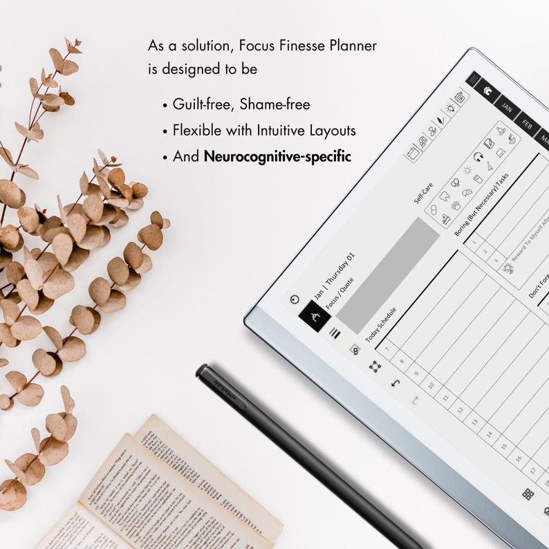 For Remarkable 2 - Template Planner for 2026 & 2027 (digital Download ...