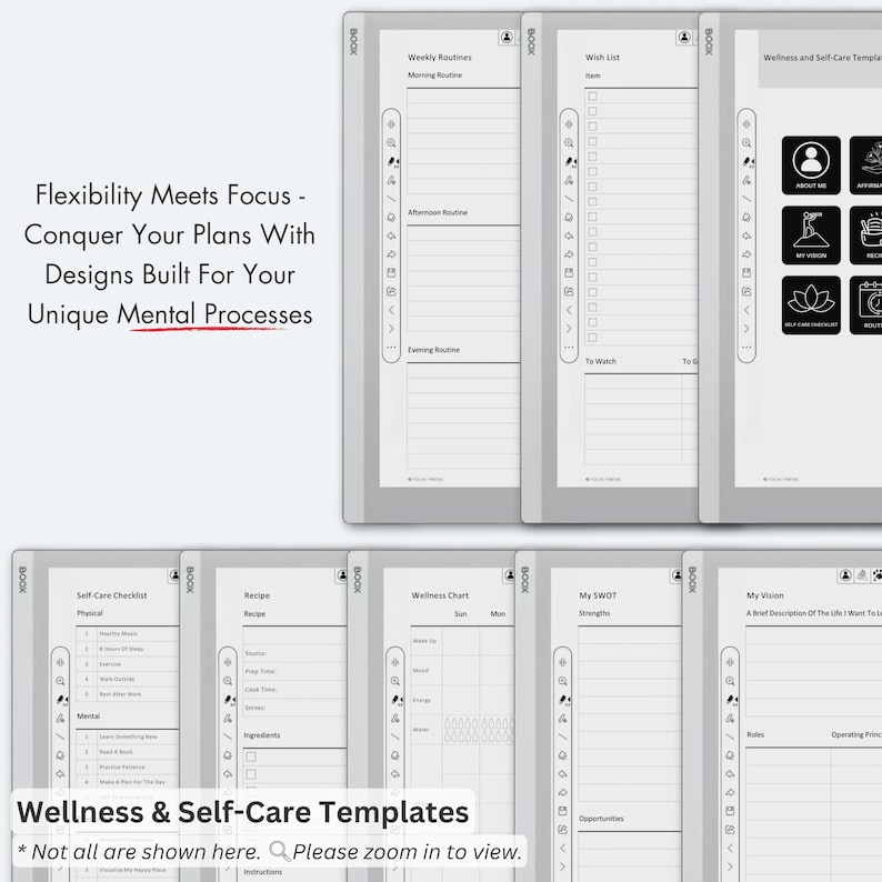Onyx Boox Go 10.3 Templates, Ultimate Digital Planner for 2026 2027 ...