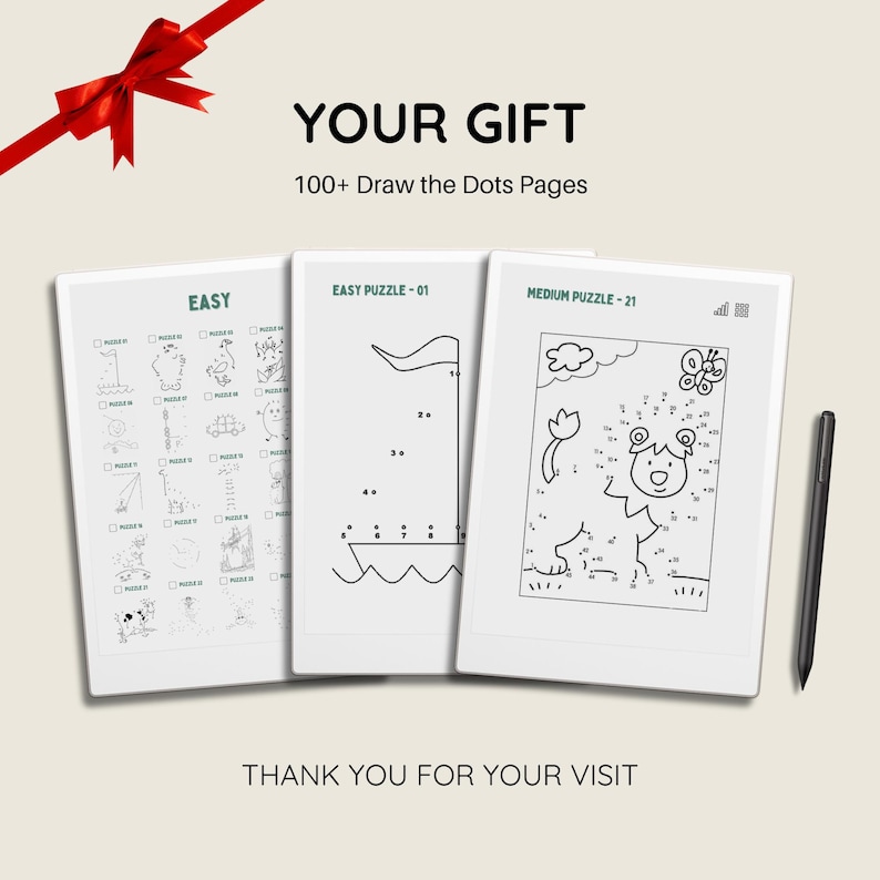 For Remarkable Paper Pro - Puzzle Bundle - Sudoku, Crosswords, Word ...