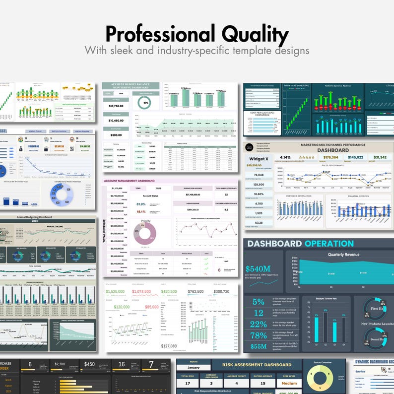 Excel Dashboard Templates – 120+ Powerful Spreadsheets With Automated ...