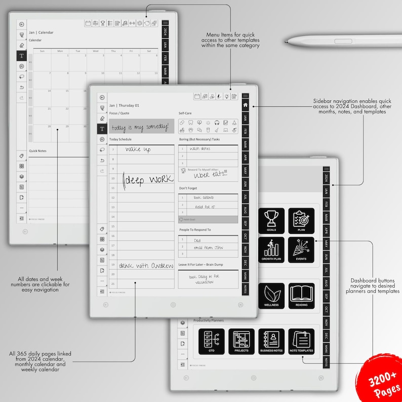 Viwoods Aipaper Templates - Viwoods Aipaper Planner for 2026 and 2027 ...