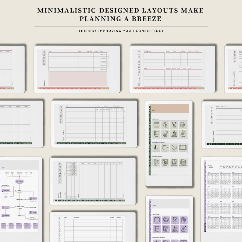 Remarkable Paper Pro Move Templates - Ultimate Planner for 2026 and ...