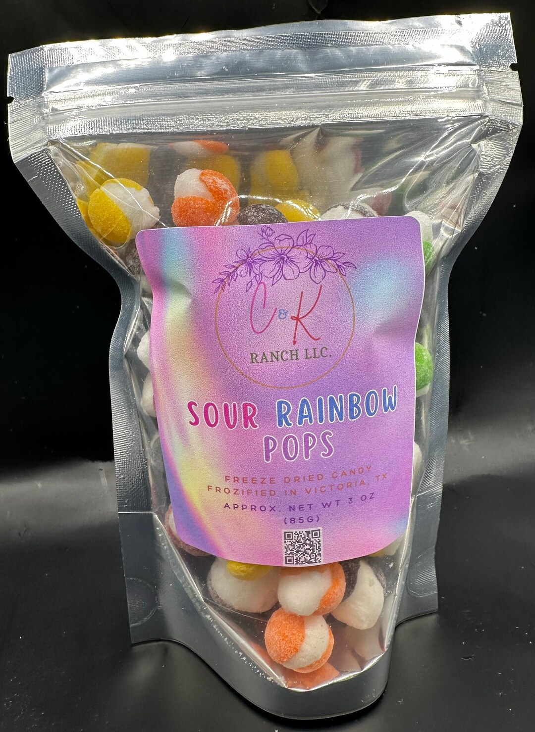 Sour Rainbow Pops - Etsy