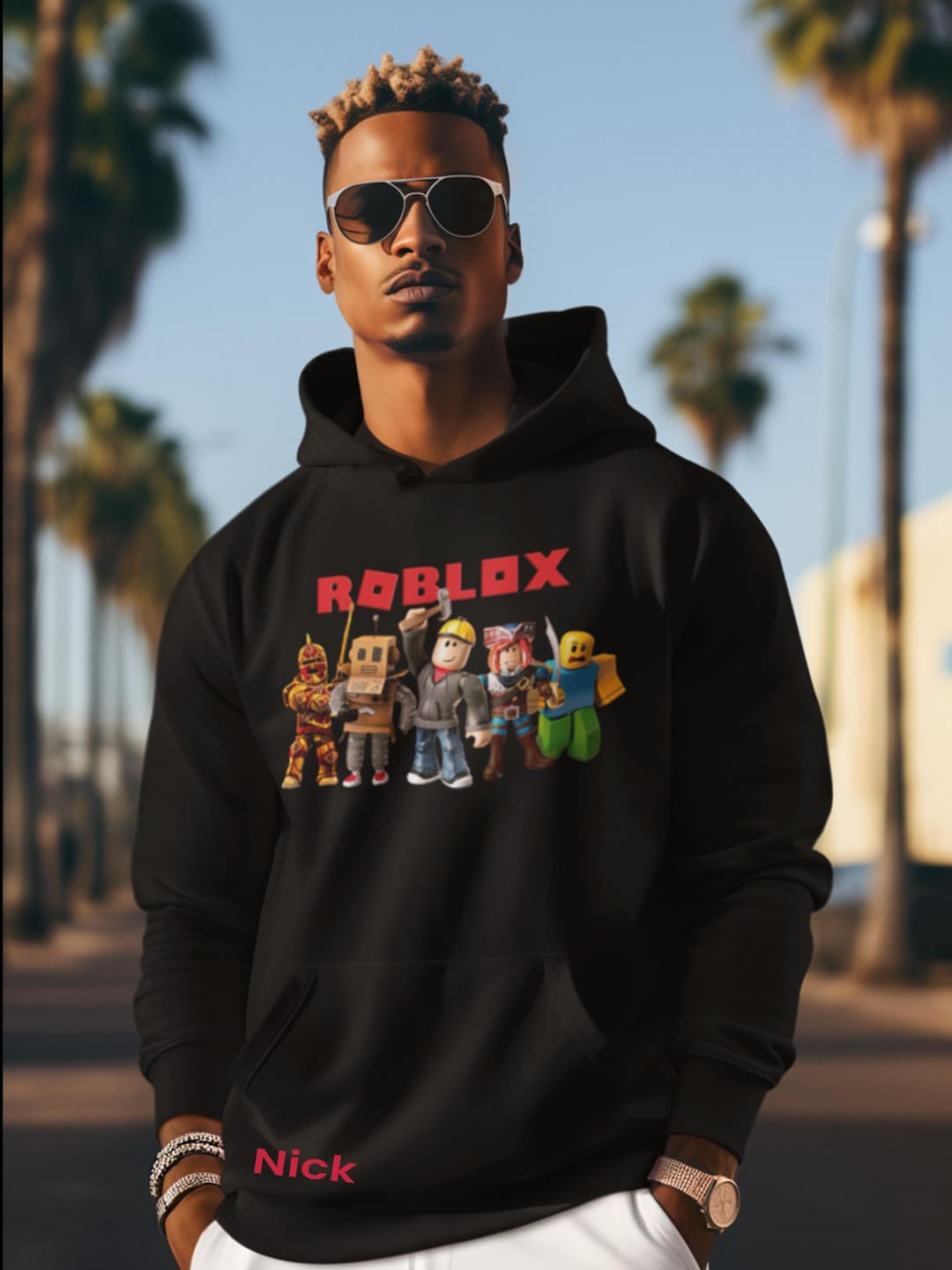 Roblox Shirt Adult Roblox Hoodie Roblox Lover Gift for Him Roblox ...