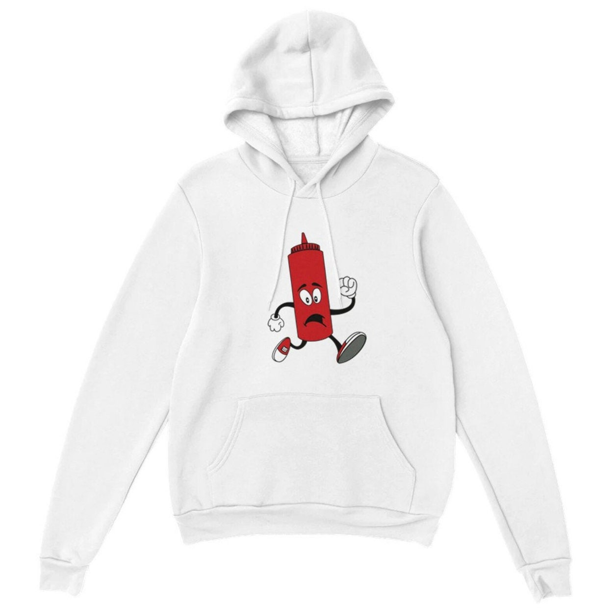 Scared Ketchup Heavyweight Unisex Crewneck Hoodie Scared Ketchup - Etsy