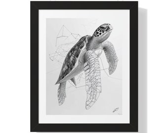 Sea Turtle Wall Art Print 8x10 Beach Wall Decor - Etsy