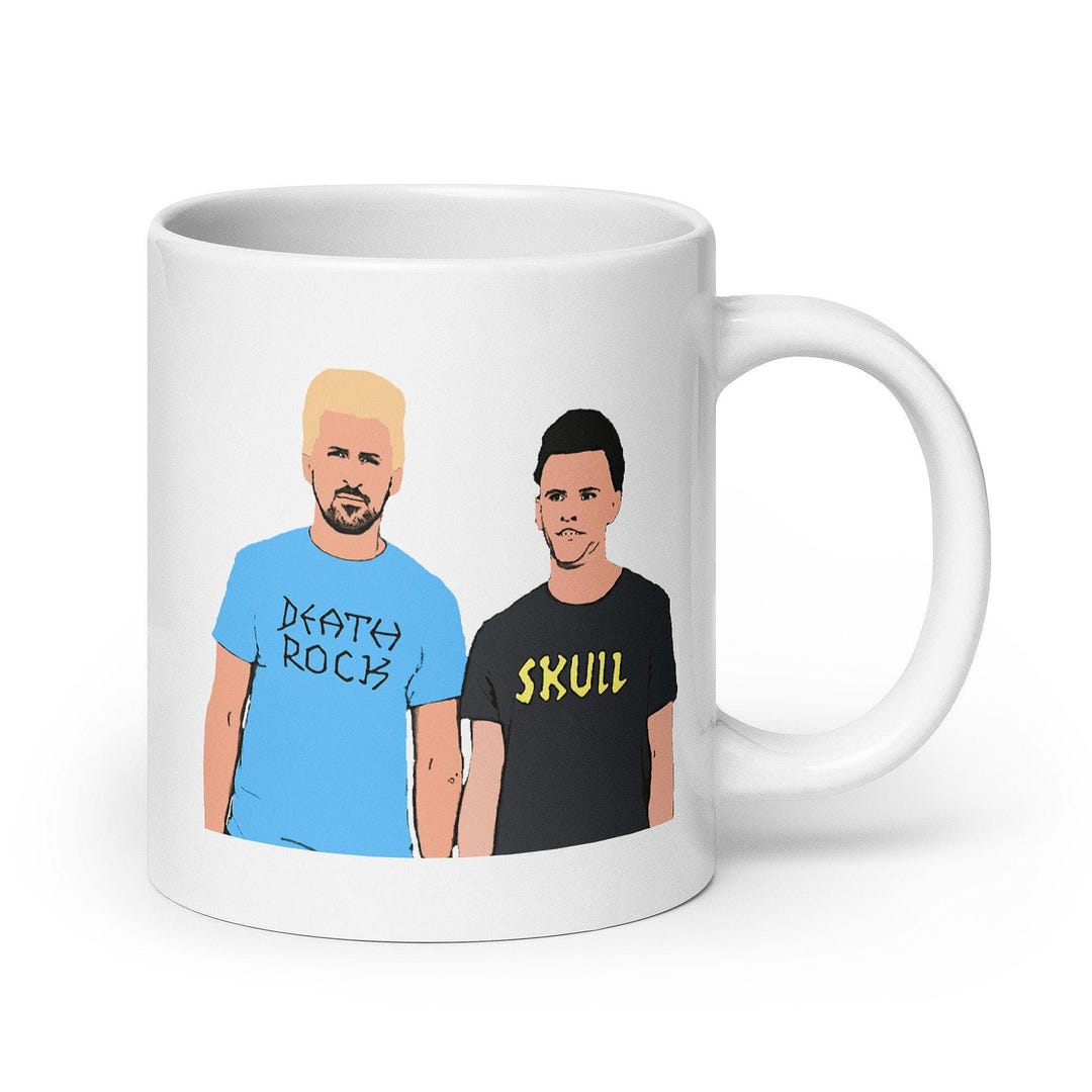 SNL Dean and Jeff Mug - Beavis and Butthead Inspired Coffee Cup - Etsy