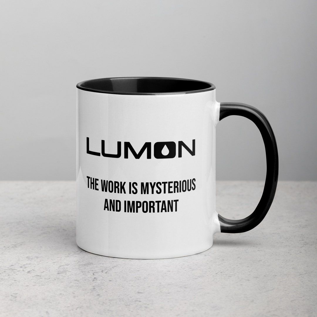 Severance TV Mug the Work is Mysterious and Important Lumon Industries ...