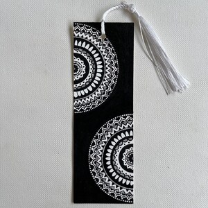 Mandala Bookmarks (set of 3) - Handmade Bookmarks, Acrylic Bookmarks ...