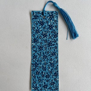 Blue Abstract Bookmarks (set of 3) - Handmade Bookmarks, Acrylic ...