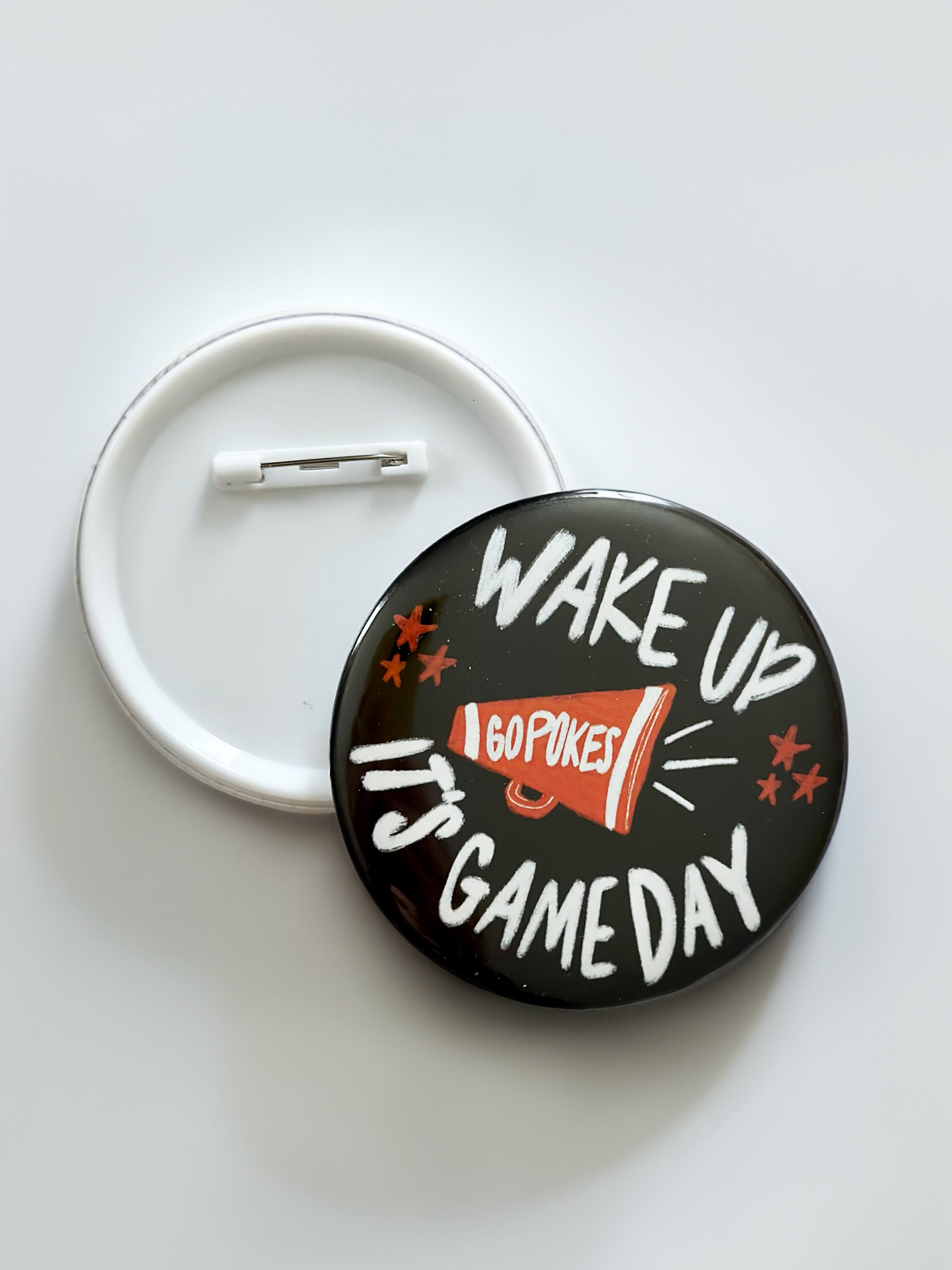 Wake up It's Gameday 3" Gameday Button© - Etsy