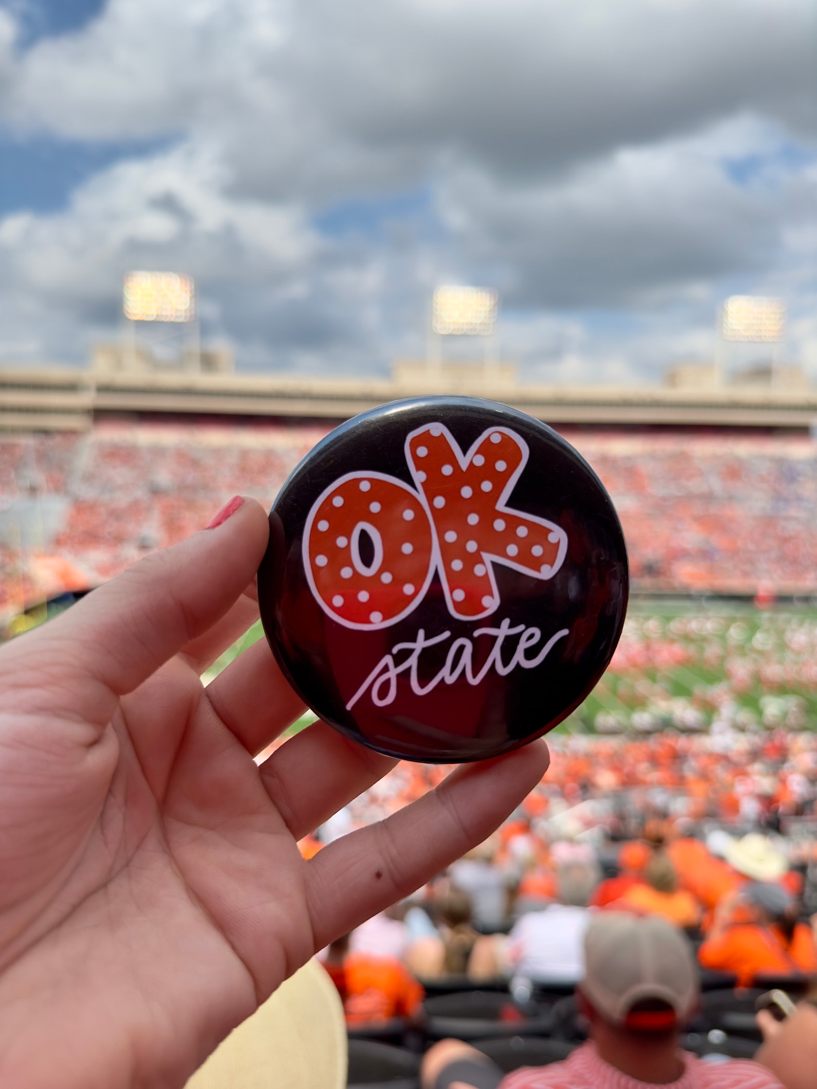 OK State 3" Gameday Button© - Etsy