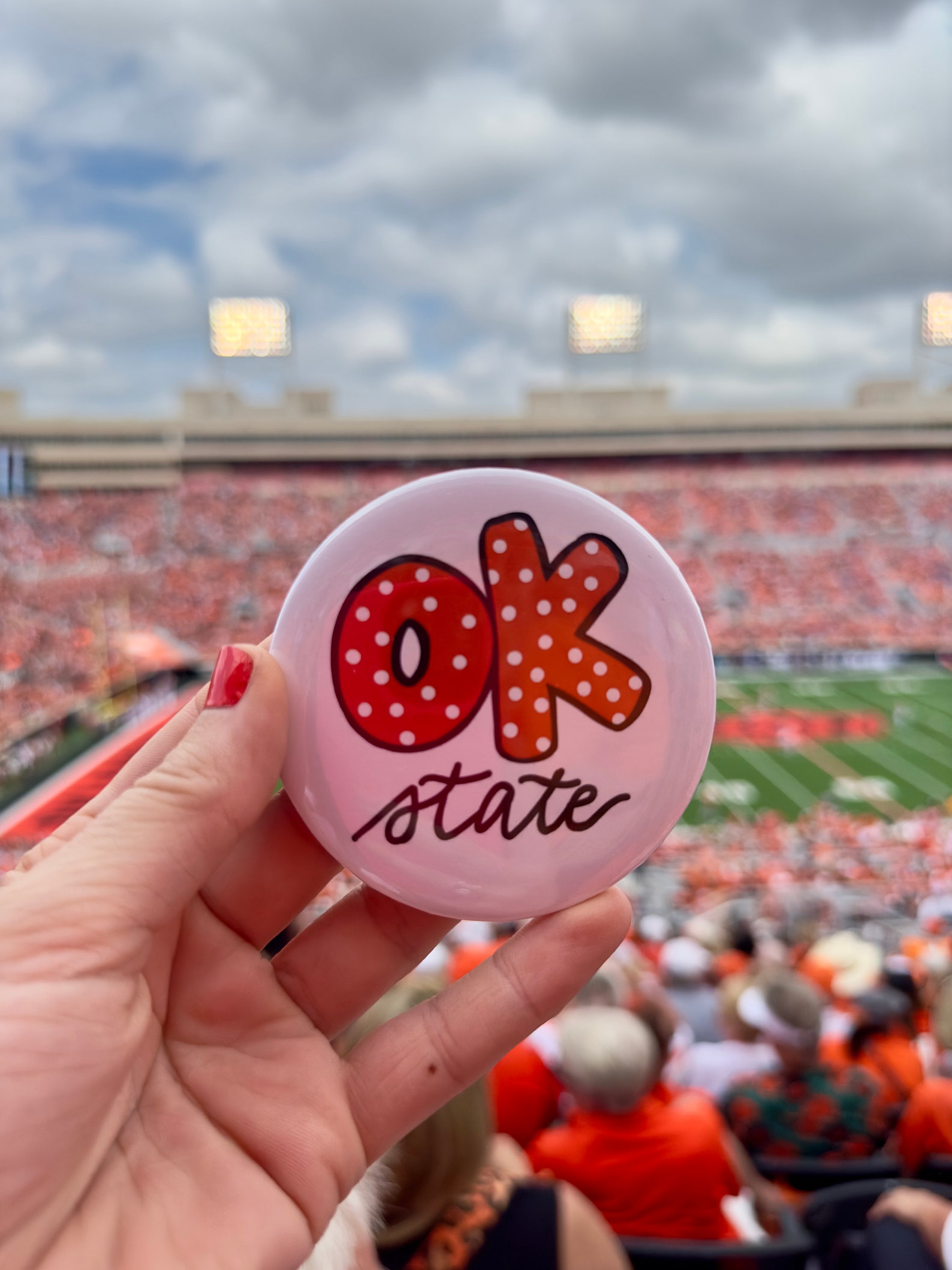 OK State 3" Gameday Button© - Etsy