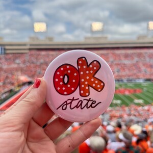 OK State 3" Gameday Button© - Etsy