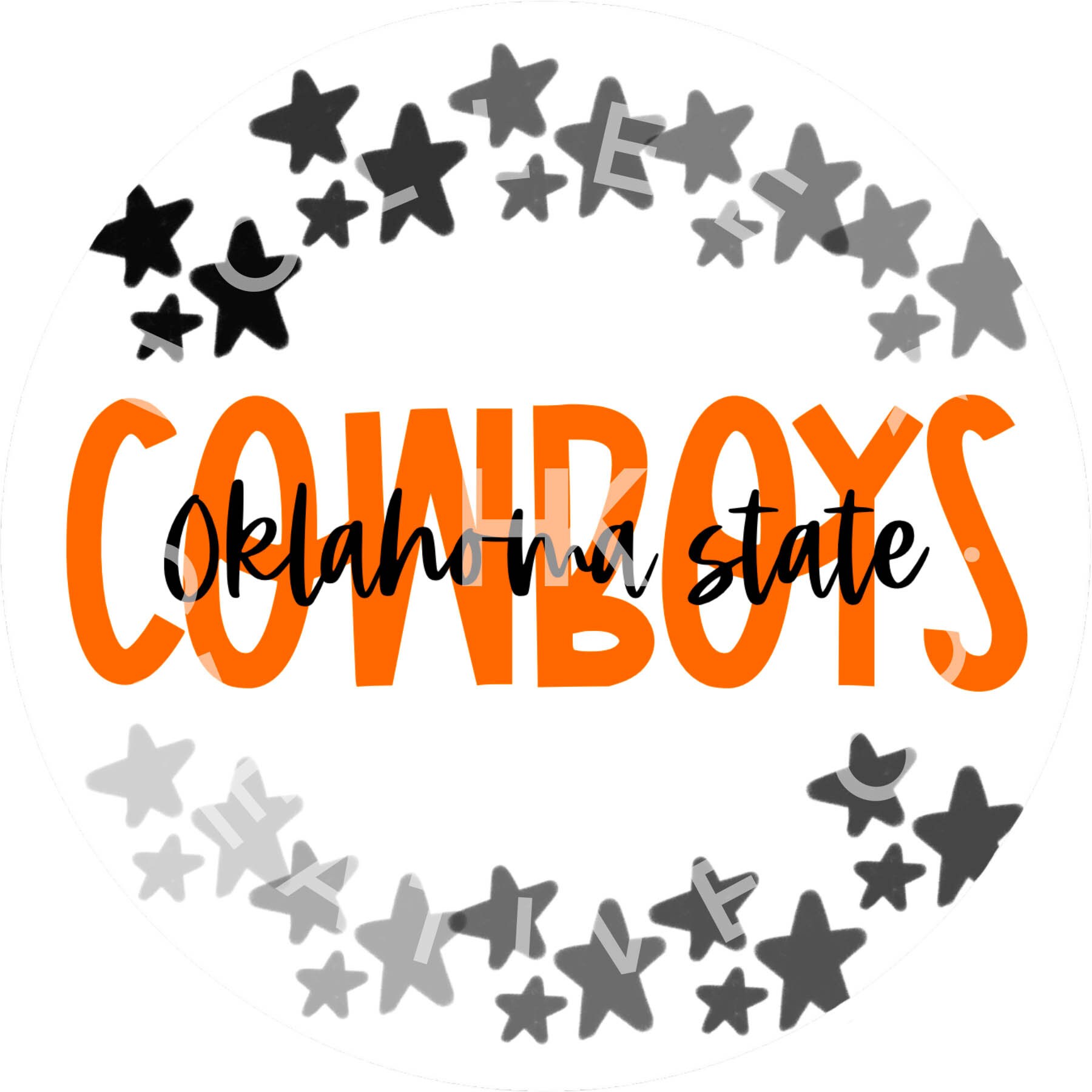 Oklahoma State Cowboys 3 Gameday Button - Etsy