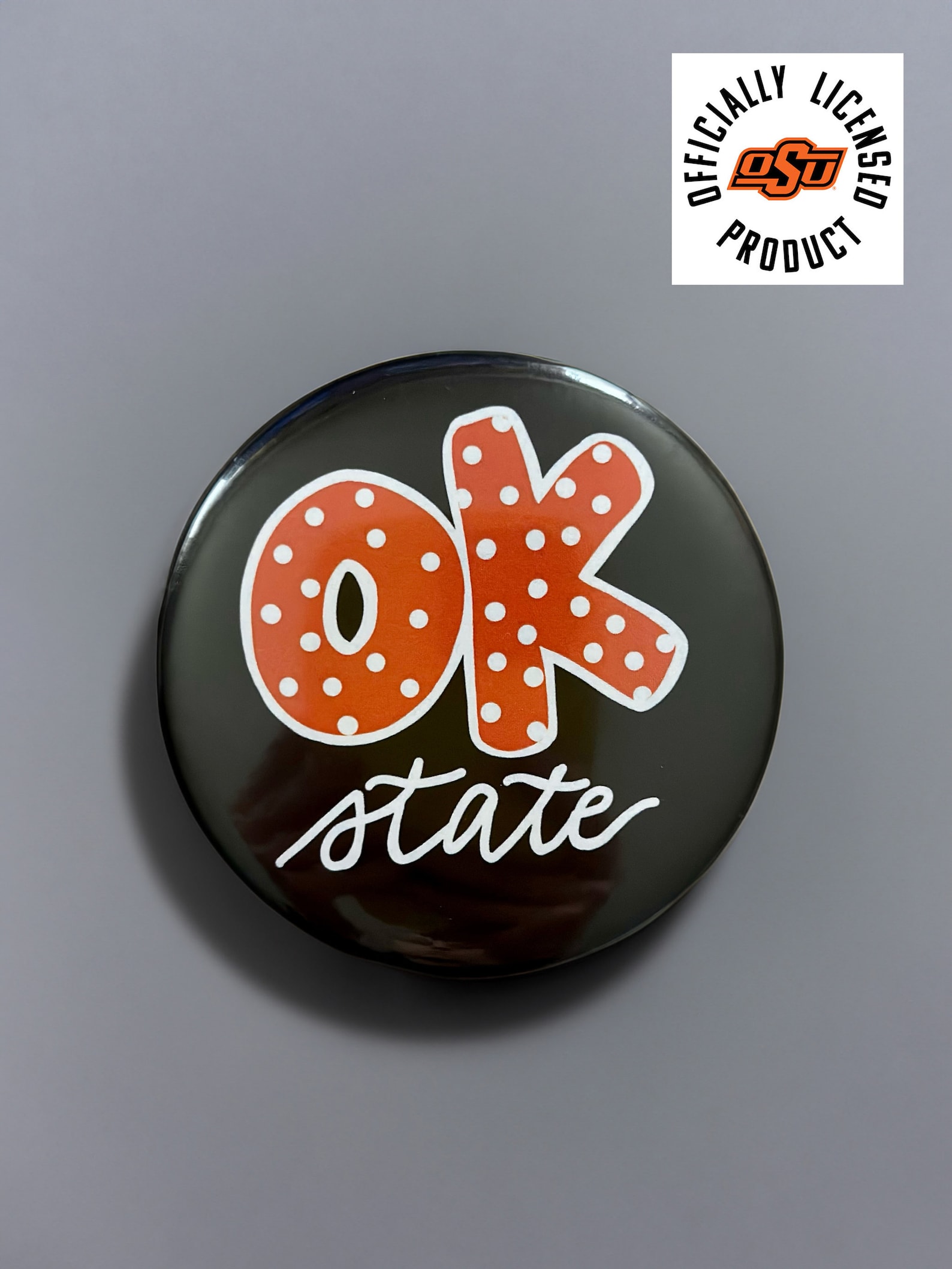 OK State 3" Gameday Button© - Etsy