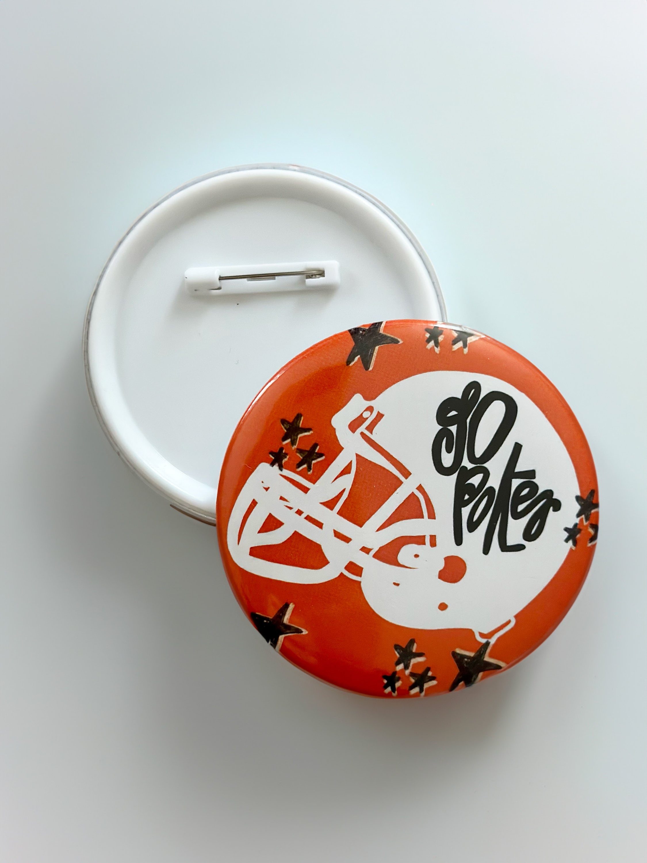 Go Pokes Helmet 3" Gameday Button© - Etsy