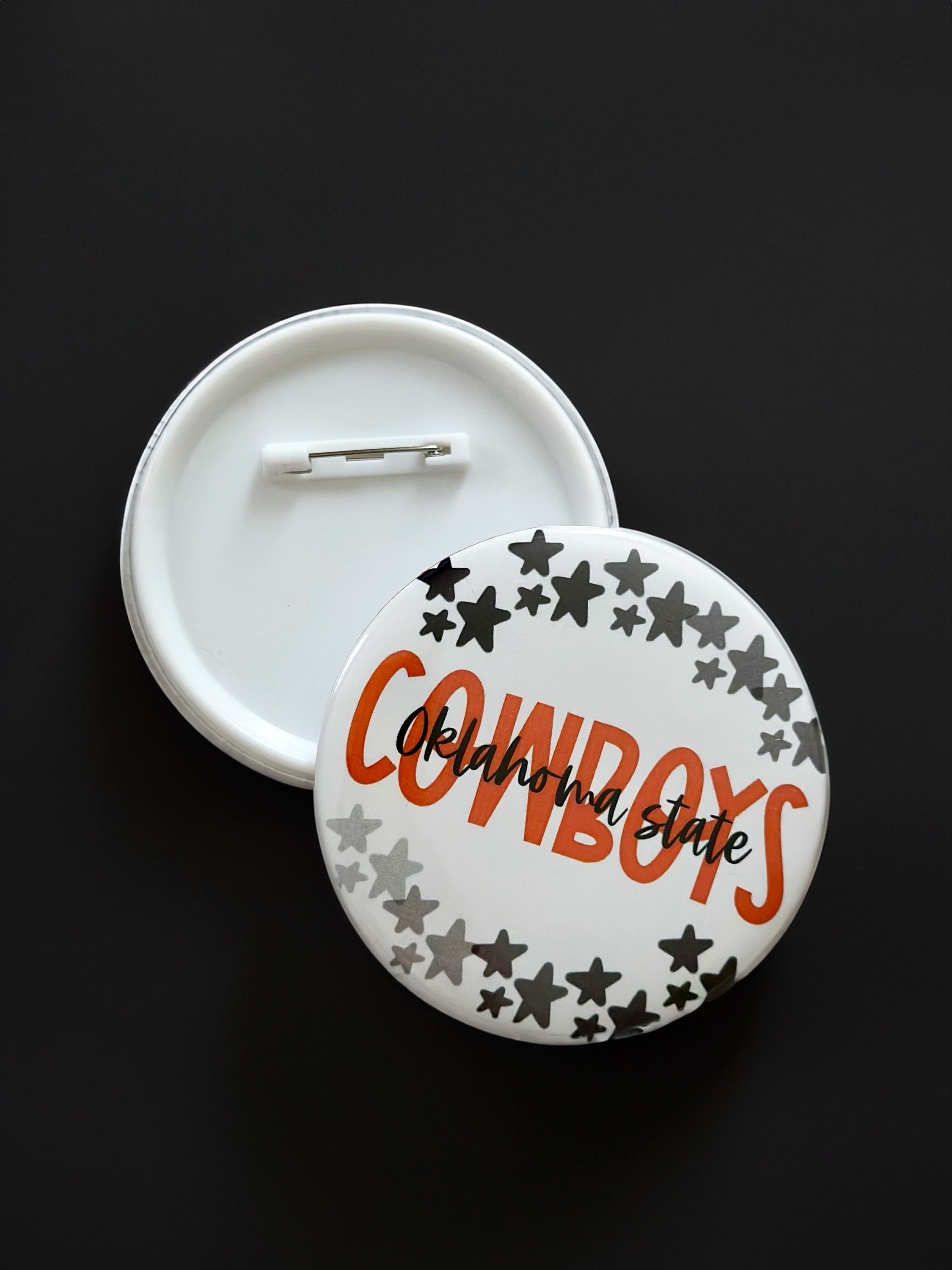 Oklahoma State Cowboys 3" Gameday Button - Etsy