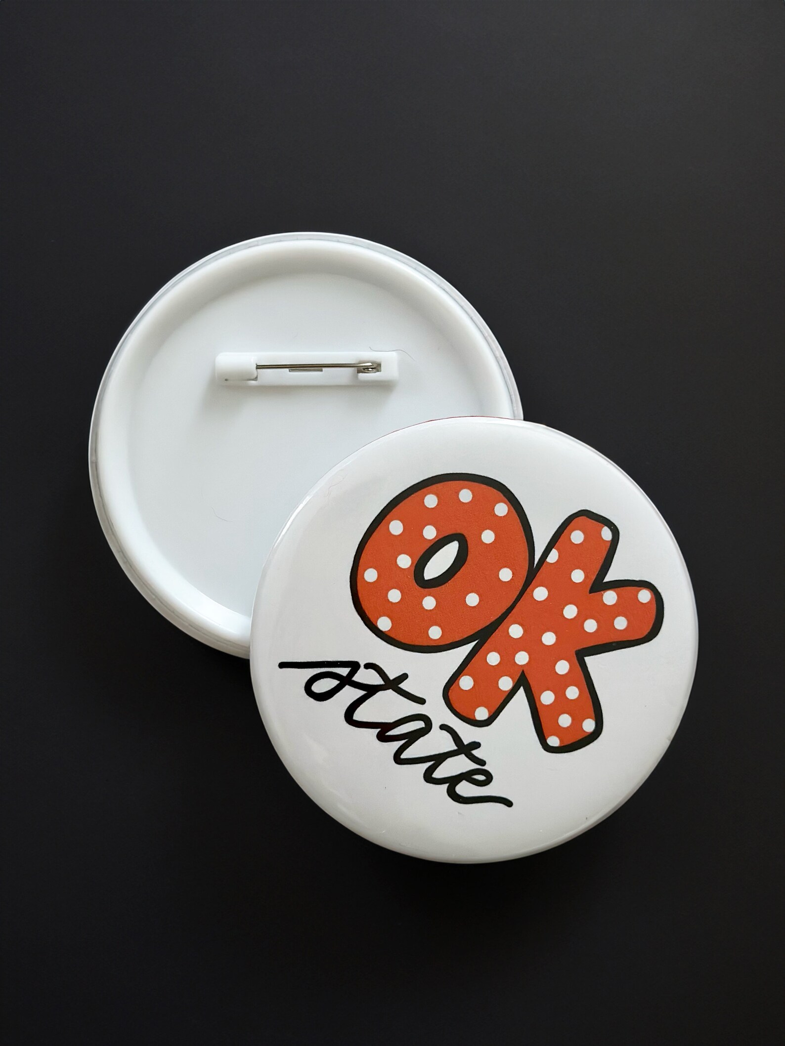 OK State 3" Gameday Button© - Etsy