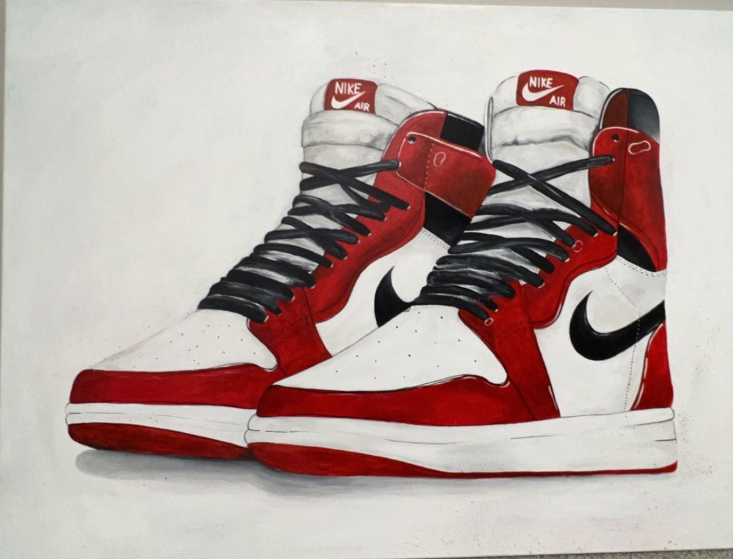 Drawings Of Nike Shoes