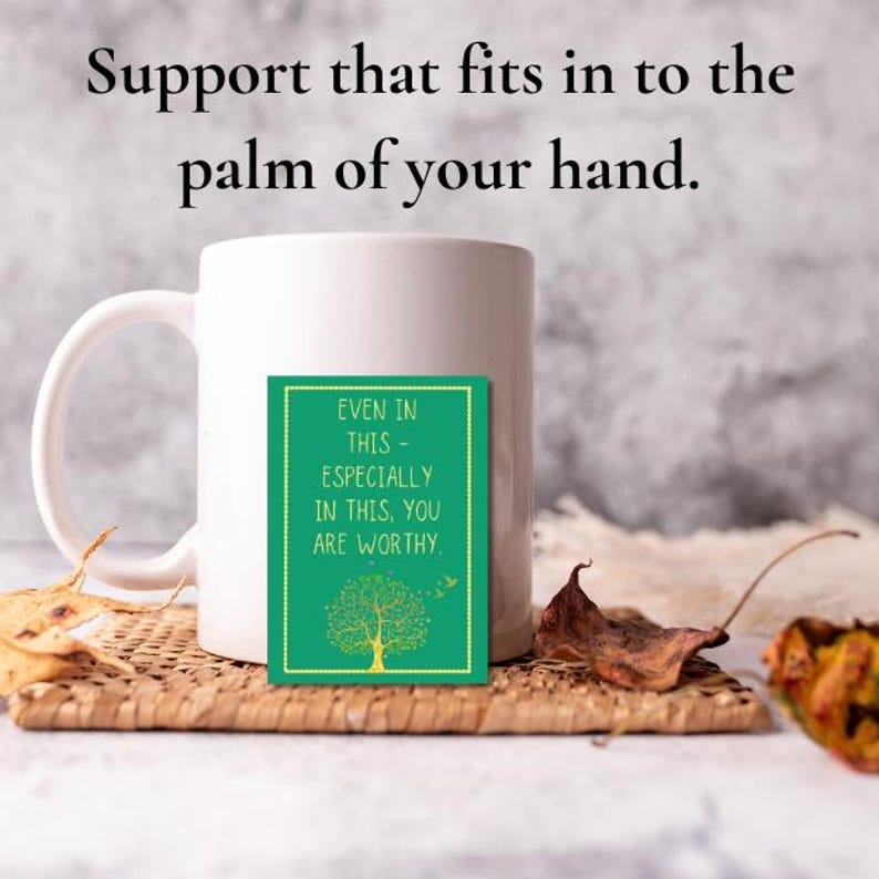 Burnout Recovery Affirmation Cards Printable Digital Deck for ...