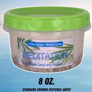 Sand & Pebble Slime 8 Oz. | Extra Crunchy Option Available - Etsy