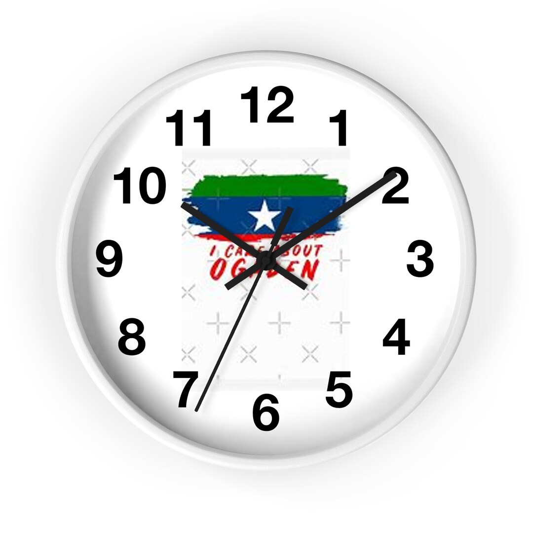 Ogadenia Somalia Flag Wall Clock - Etsy