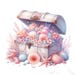 Mermaid Clipart Set: Under the Sea Graphics, Treasure Chest (instant ...