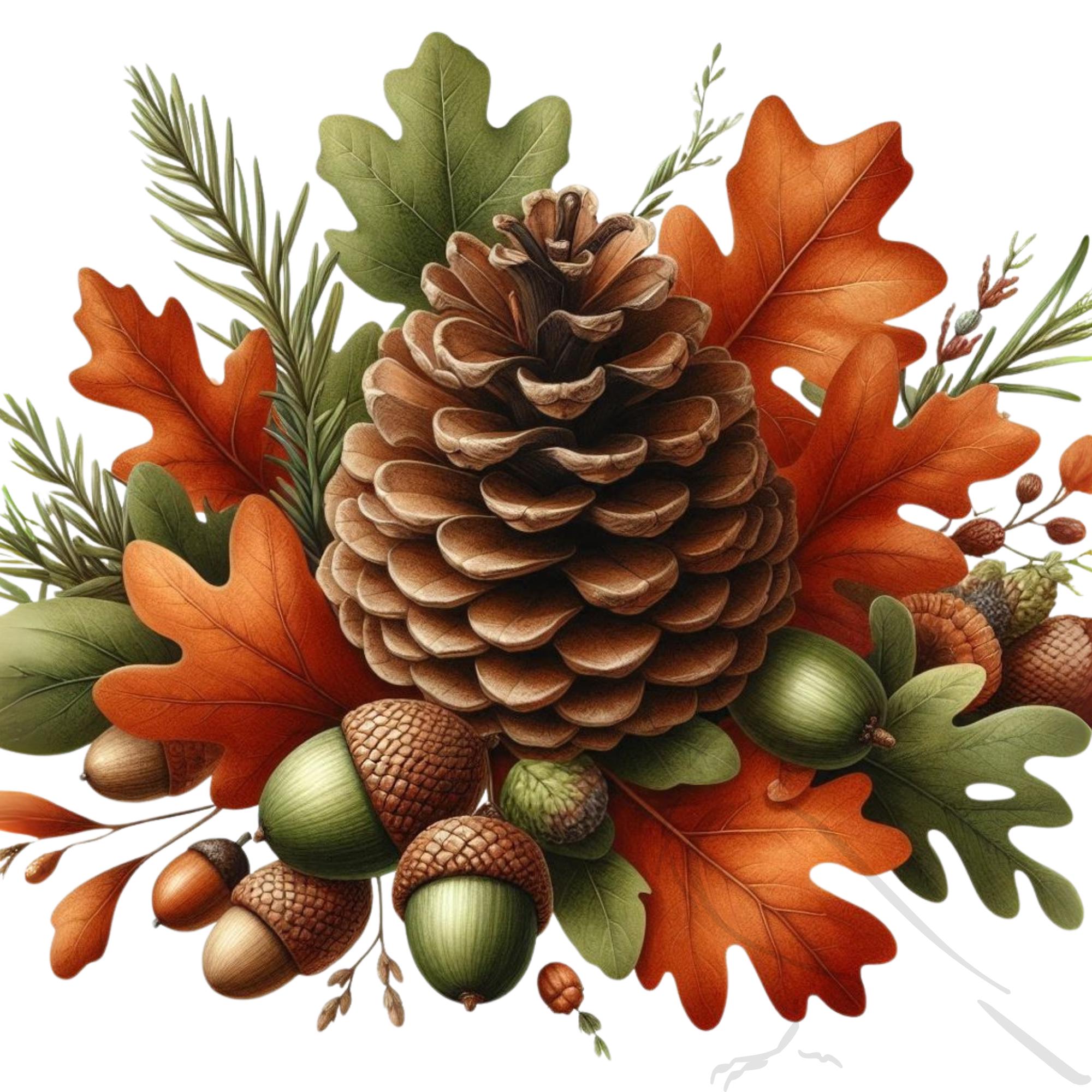 Autumn Clipart Set: 12 Fall PNG Images for Commercial Use - Etsy
