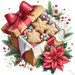 Watercolor Christmas Cookies Clipart: Festive PNG Set (digital Download ...