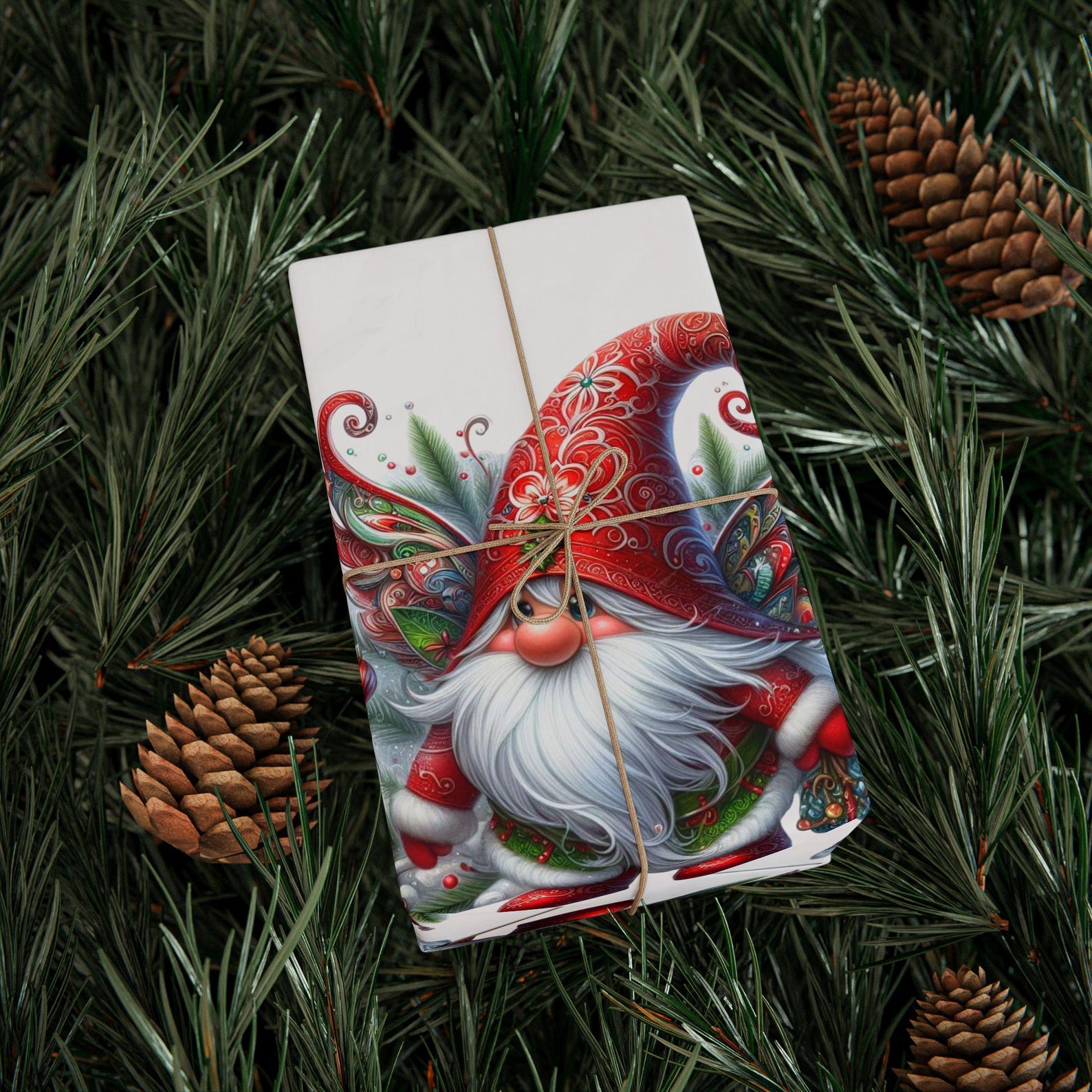 Watercolor Festive Gnome Clipart, Christmas Gnome Clipart, Winter ...