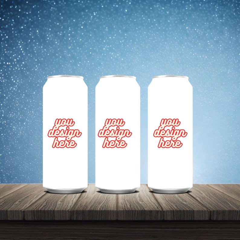 17 X 3 Can Mockup Bundle Simple,water Cans in the Market,straight ...