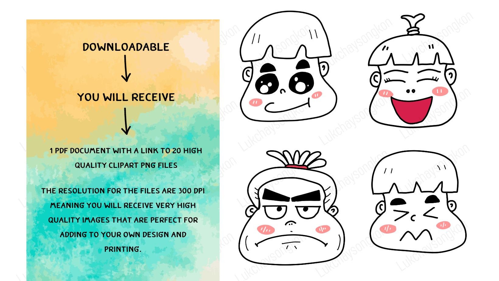 100 Funny Face.(2) Clip Art,100 Png 100 Funny Face.(2) Digital Art ...