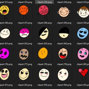 100 Clipart Bundle - Digital Download, DIY Invitation Art, Printable ...