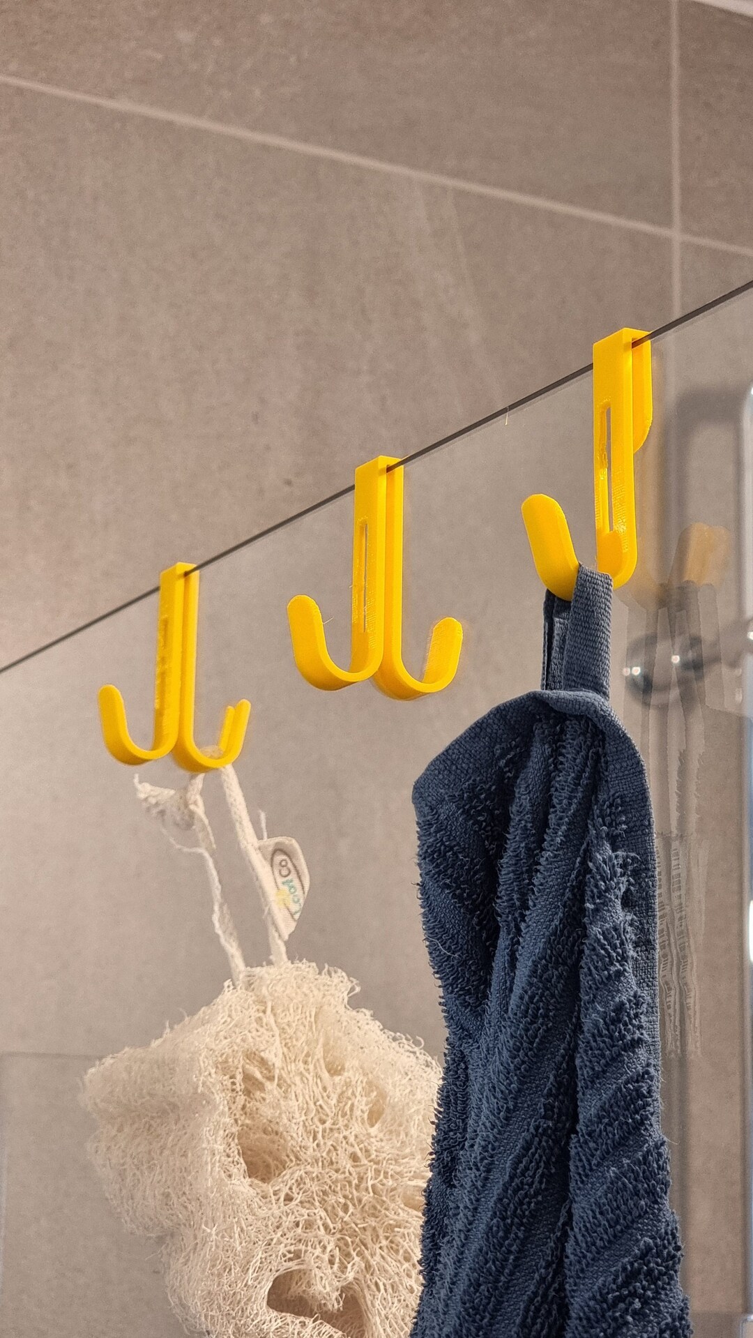 3D Printing - Shower Hanger Hook - Efficient and Stylish - 3 Models - Etsy