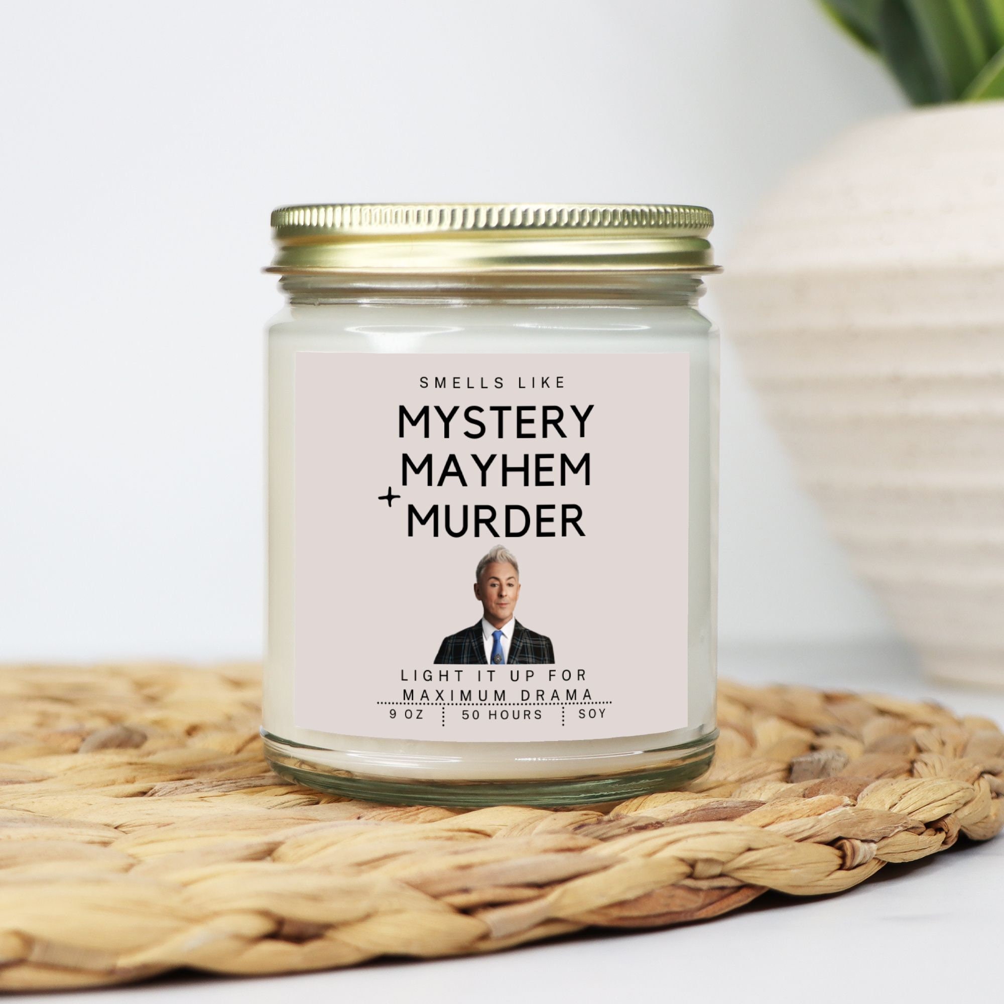 The Traitors Candle, Alan Cumming Mystery, Mayhem and Murder Candle ...