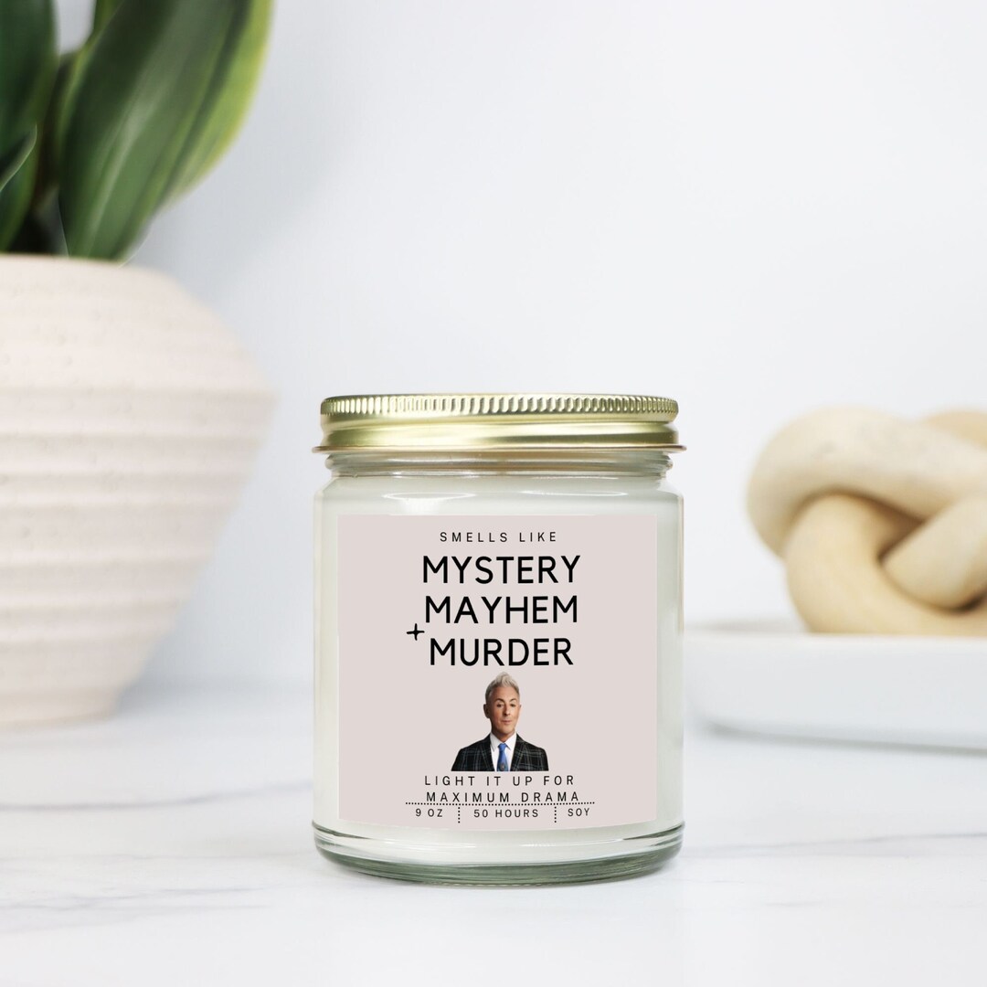 The Traitors Candle, Alan Cumming Mystery, Mayhem and Murder Candle ...