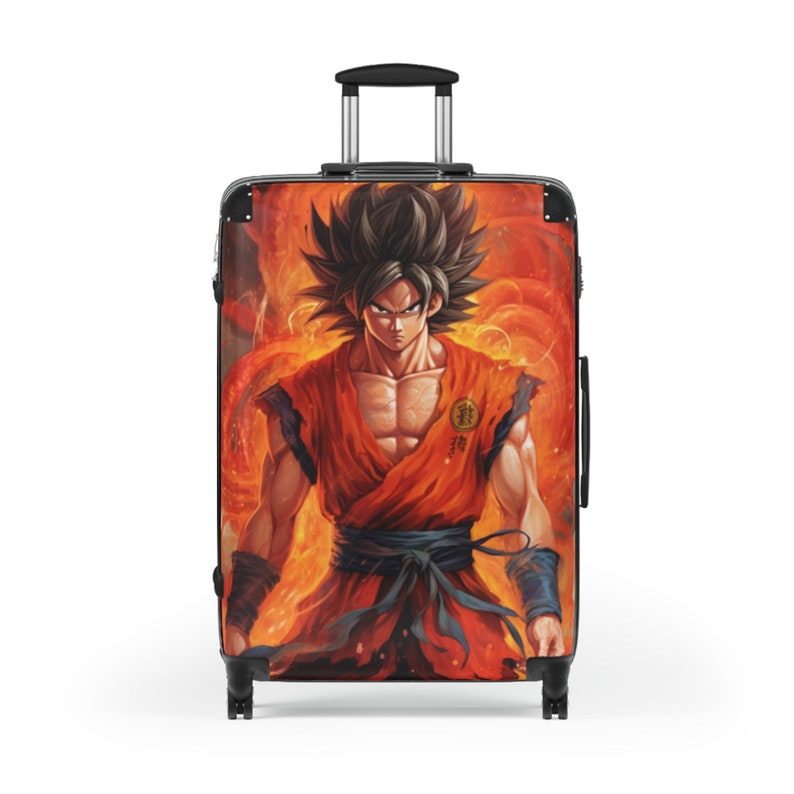 Anime Character Suitcase: Hardshell Rolling Luggage - Etsy