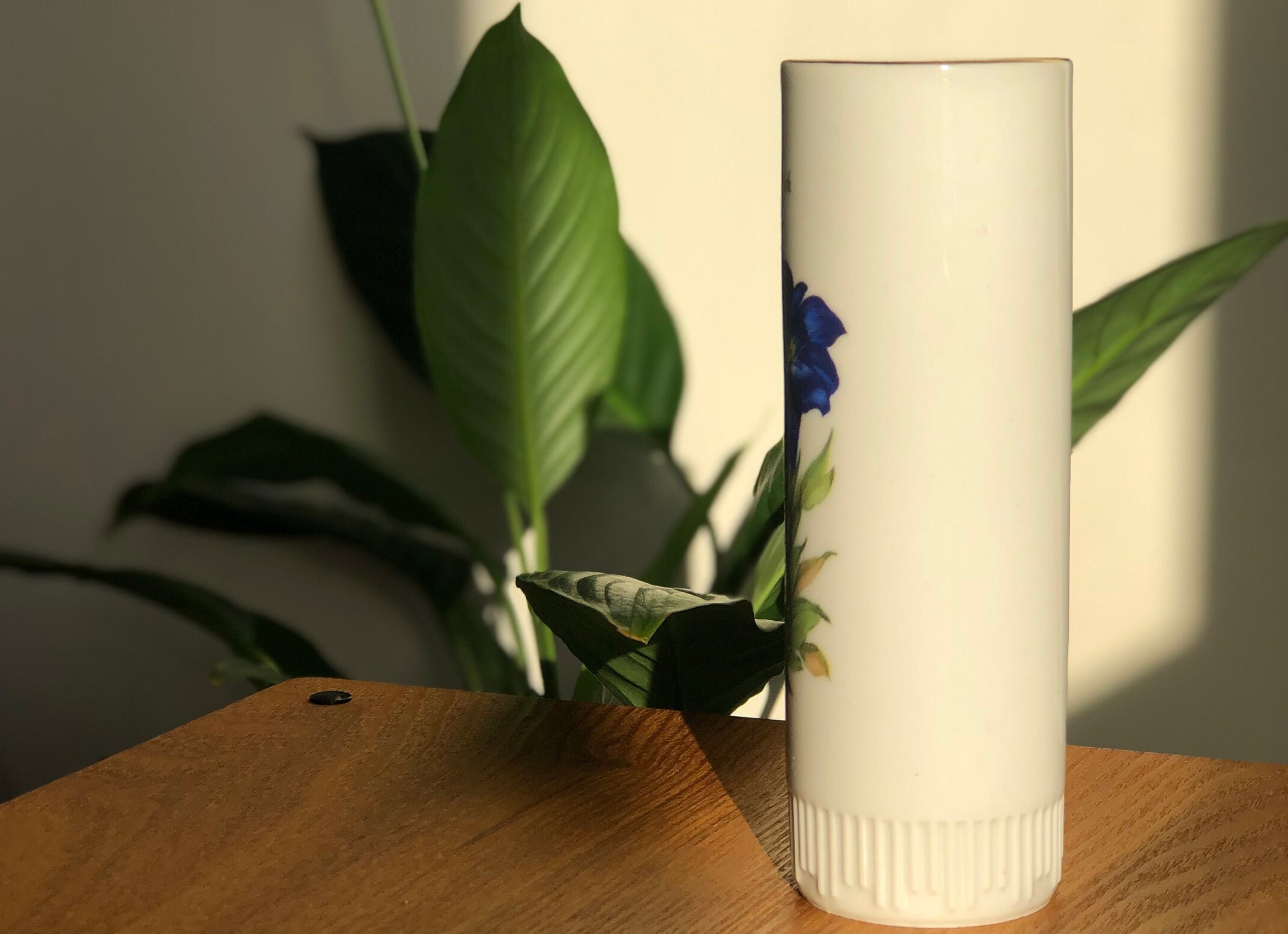 Vintage Plankenhammer Floss Bavaria Porcelain Hand Painted Vase. Made ...