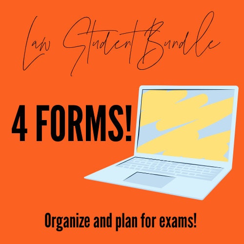 Law Student Success Bundle! Prepare for Exams and ACE This Semester ...