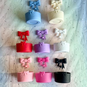 Bow Tumbler Boot Cup Bottom Cover Large Bow Accessory for Cup Lover ...