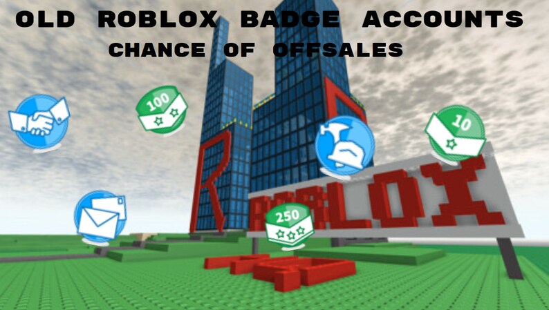 Roblox OG Badges Could Contain Offsales 90% of the Time Cheap, Fast ...