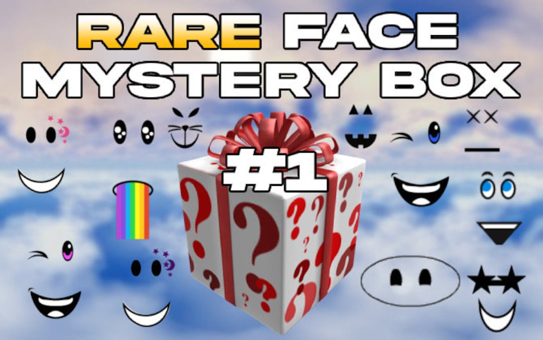 RARE Roblox Faces Acc Mystery Box 1 Comes With Other Offsales OG Join ...