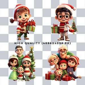 20 Christmas Children Clipart PNG, Christmas Clipart, Winter Clipart ...