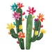 Watercolor Cactus Clipart Set - 8 Floral Pngs With Transparent ...