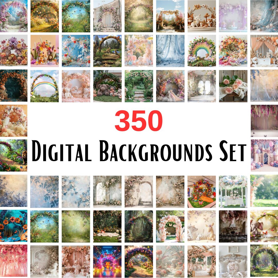 350 Digital Backdrops - Newborn Backdrops - Wedding Backdrops - Studio ...